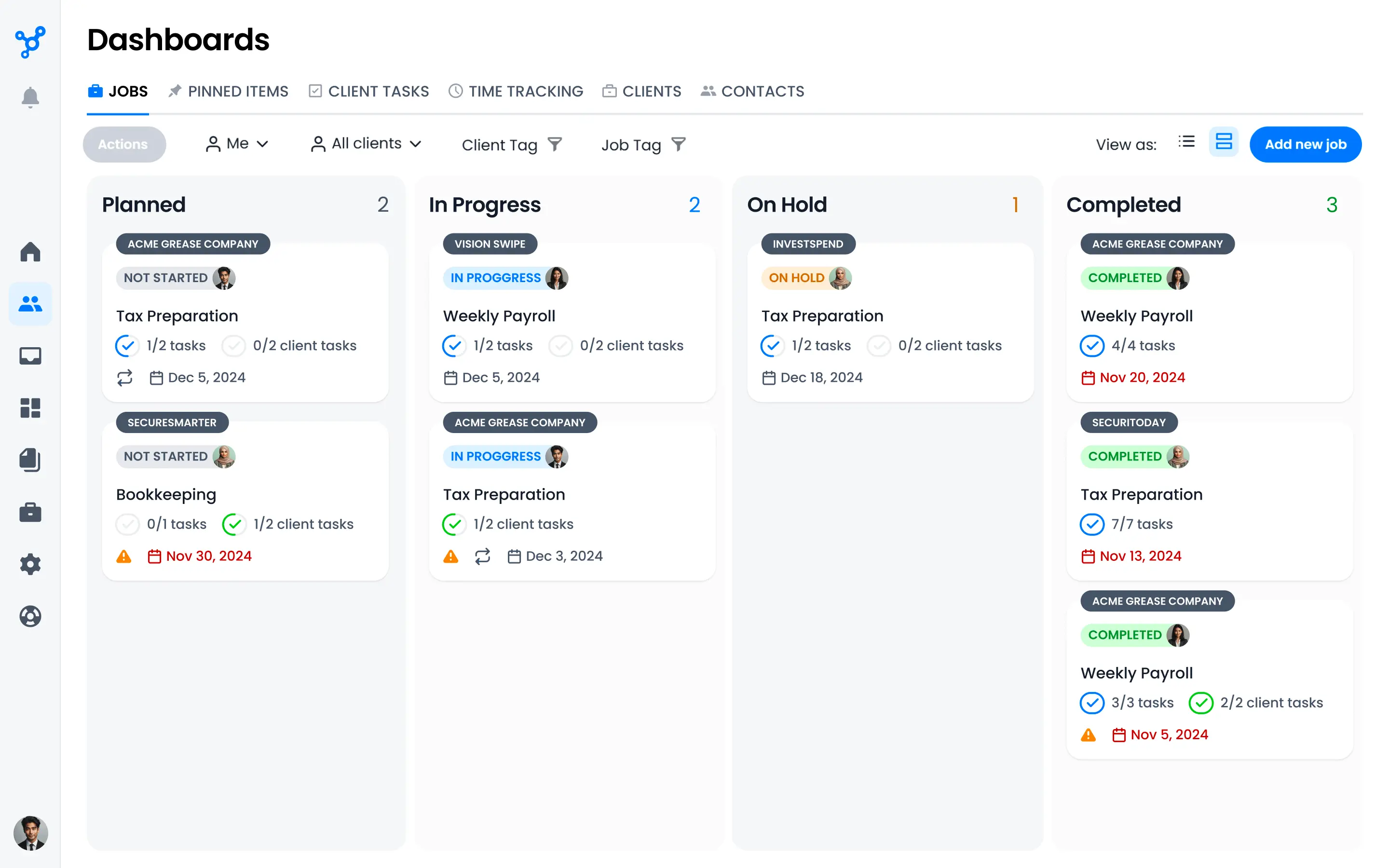 Client Hub | Modern Accounting Practice Management & Client Portal Software